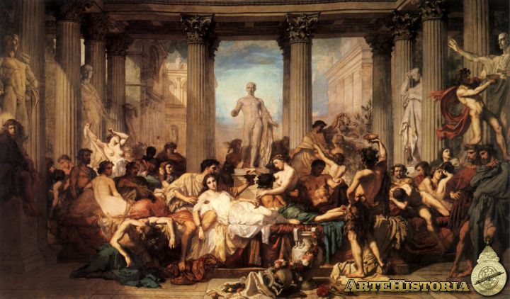Decadencia de los romanos | artehistoria.com Decadencia de los romanos | artehistoria.com